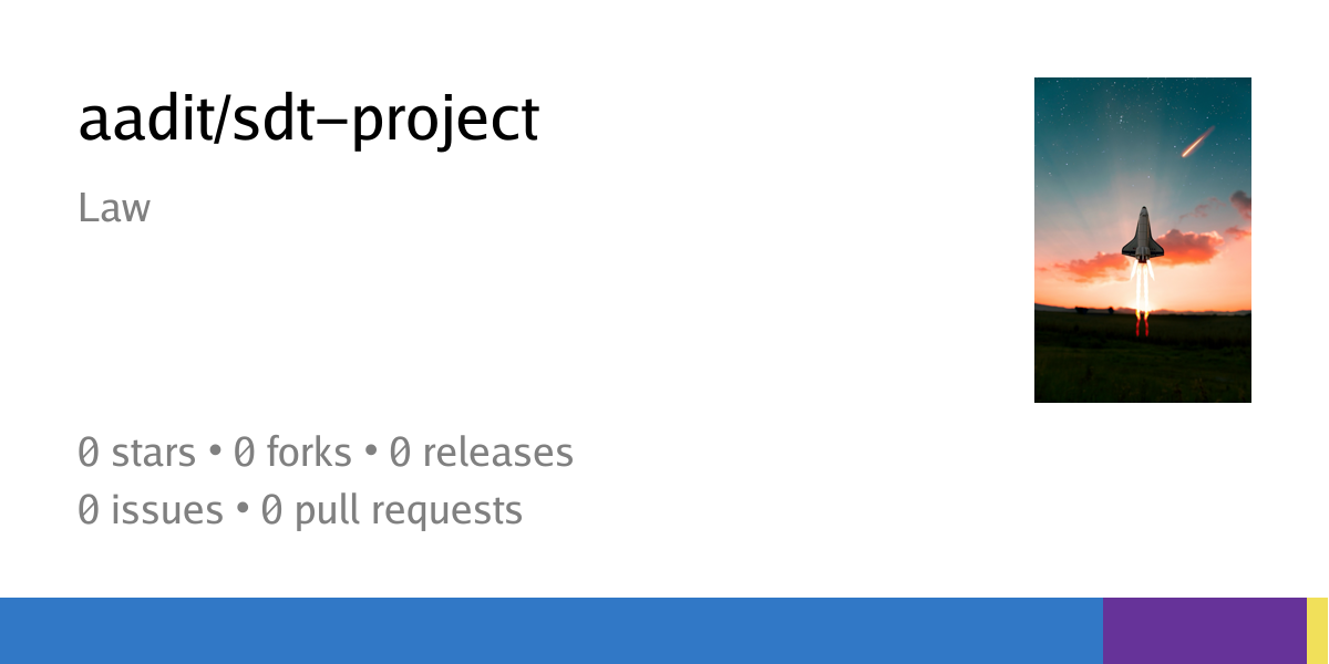 aadit/sdt-project: Law - Forgejo: Beyond coding. We Forge.